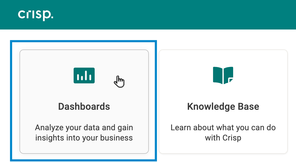 Accessing UNFI Insights data in Crisp – Crisp Knowledge Base