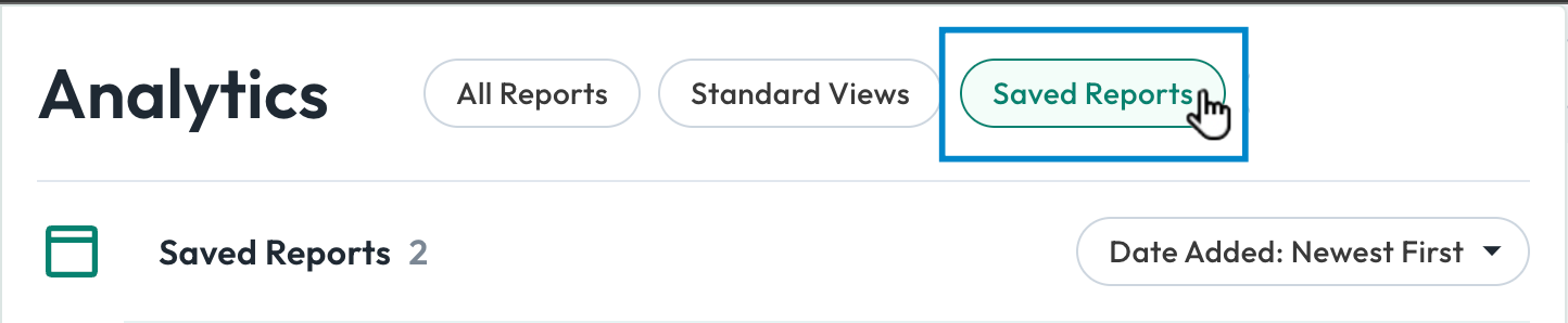 Loading saved reports – Crisp Knowledge Base