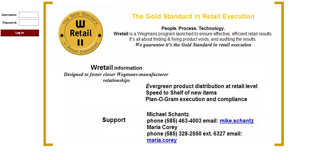 Wegmans connector setup guide – Crisp Knowledge Base